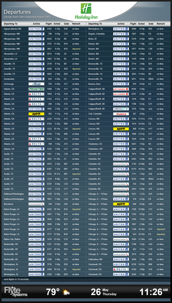 Holiday Inn Houston NE Bush Airport Hotel Opens with FlyteBoard to ...